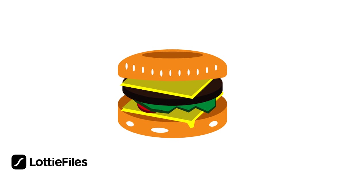 Free Burger Animation by i | LottieFiles