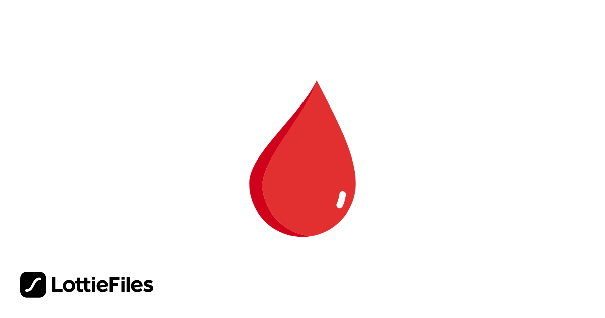 Free Blood Drop Animation by Testin Embtel | LottieFiles