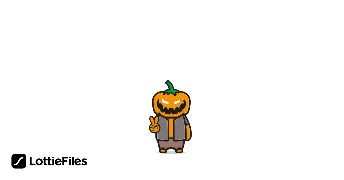 Free Halloween Pumpkin Animation by Verbose TechLabs LLP | LottieFiles