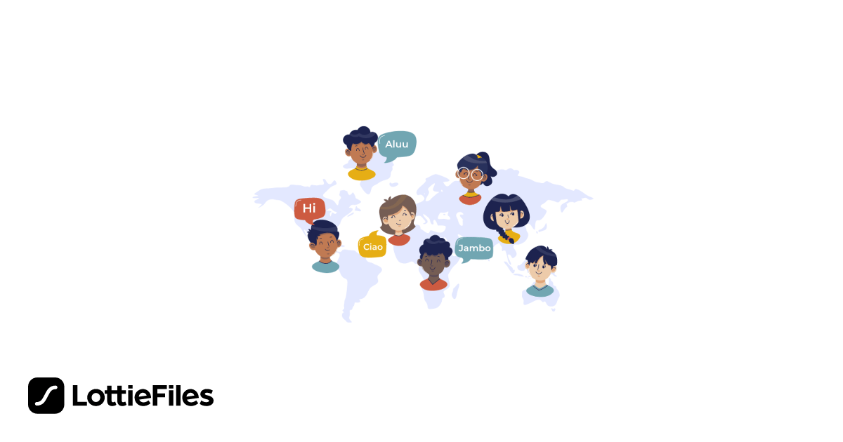 Free Translation Language Animation by Rohail Animate | LottieFiles