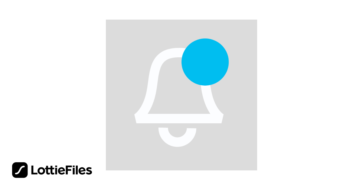 Free bell Animation by Eleonora Evansss | LottieFiles