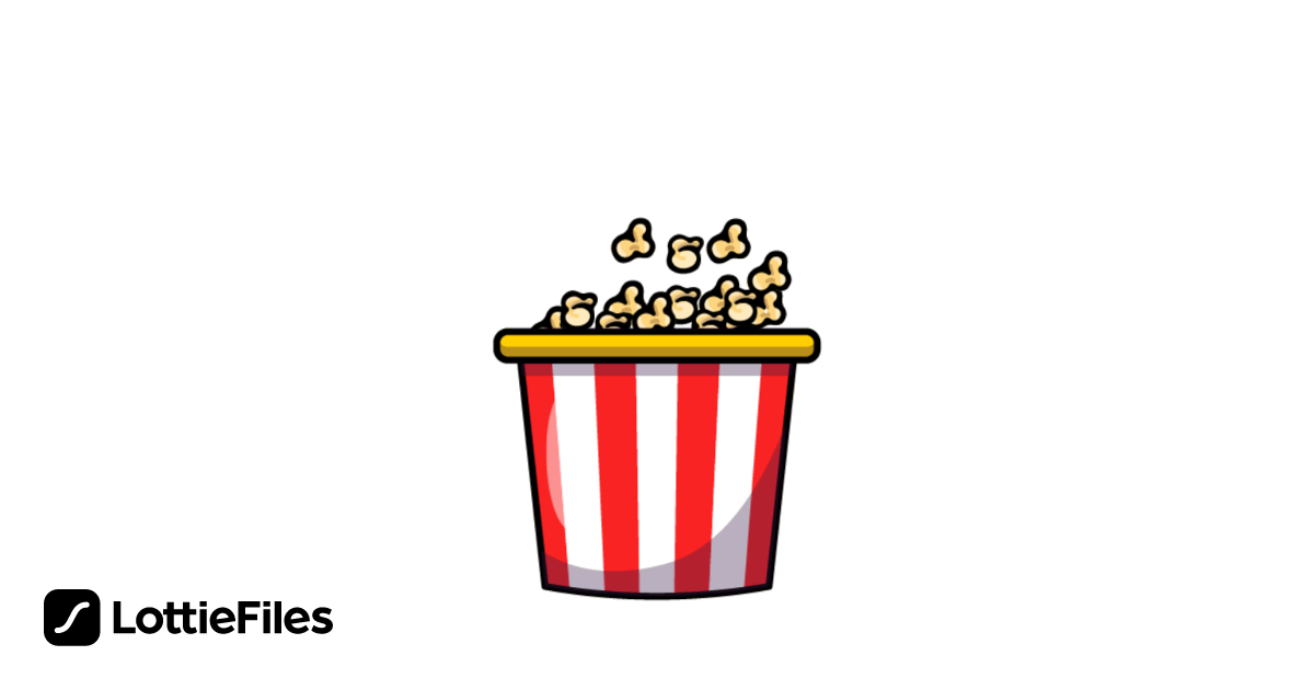 Free WA_Popcorn Animation by Marie LAURENT | LottieFiles