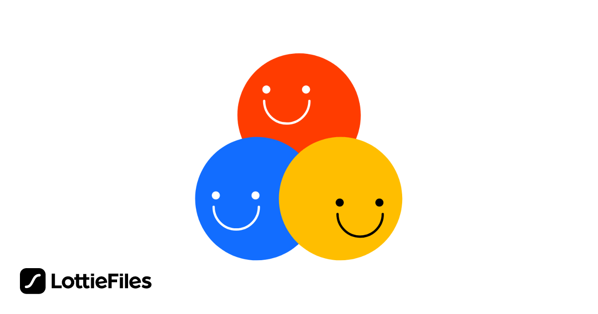 Free Happy Trio Animation by Amanda | LottieFiles