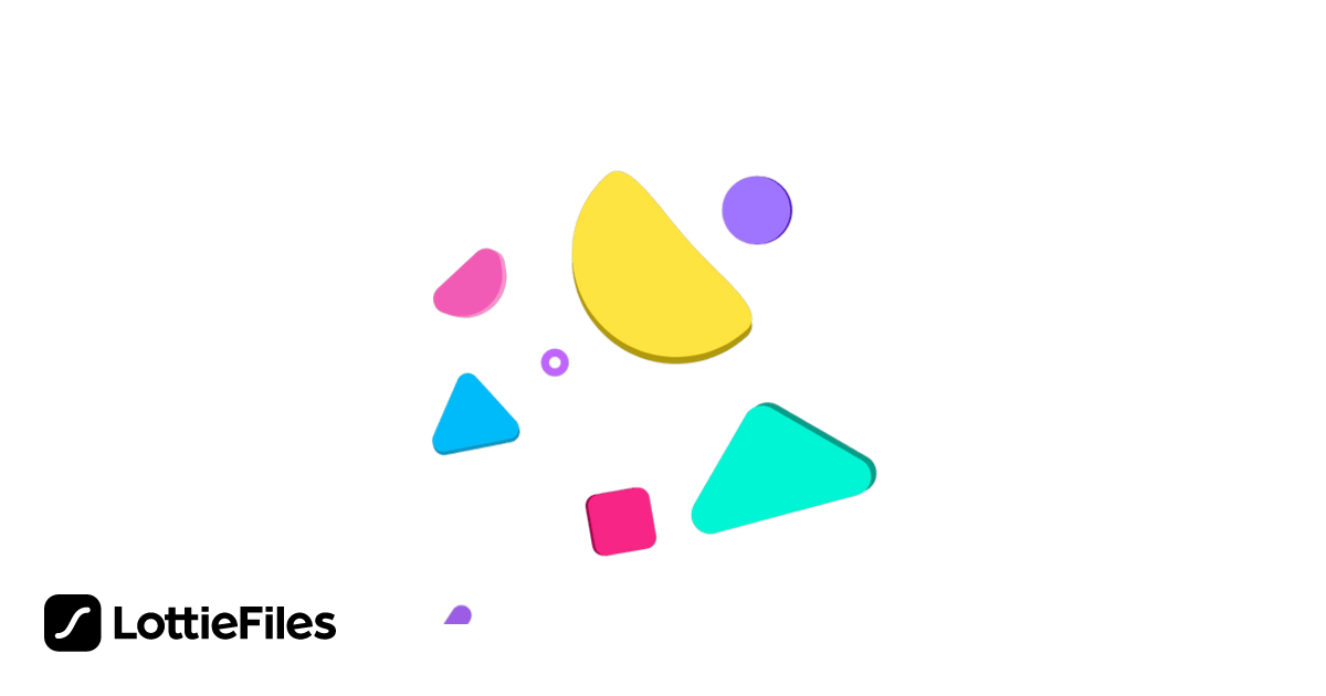 Free Messy shapes animation Animation by Abdul Latif | LottieFiles
