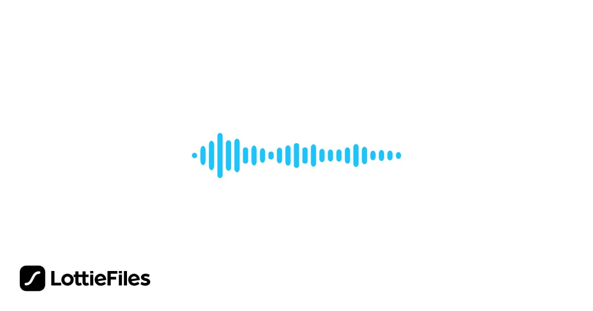 Free Soundwave animation Animation by Le Cuong | LottieFiles