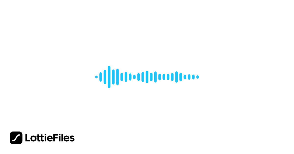 Free Soundwave Animation by Le Cuong | LottieFiles