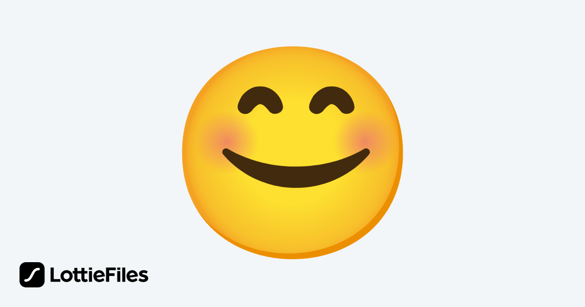 Free Smiley blush Animation by Mohamed Nasser | LottieFiles