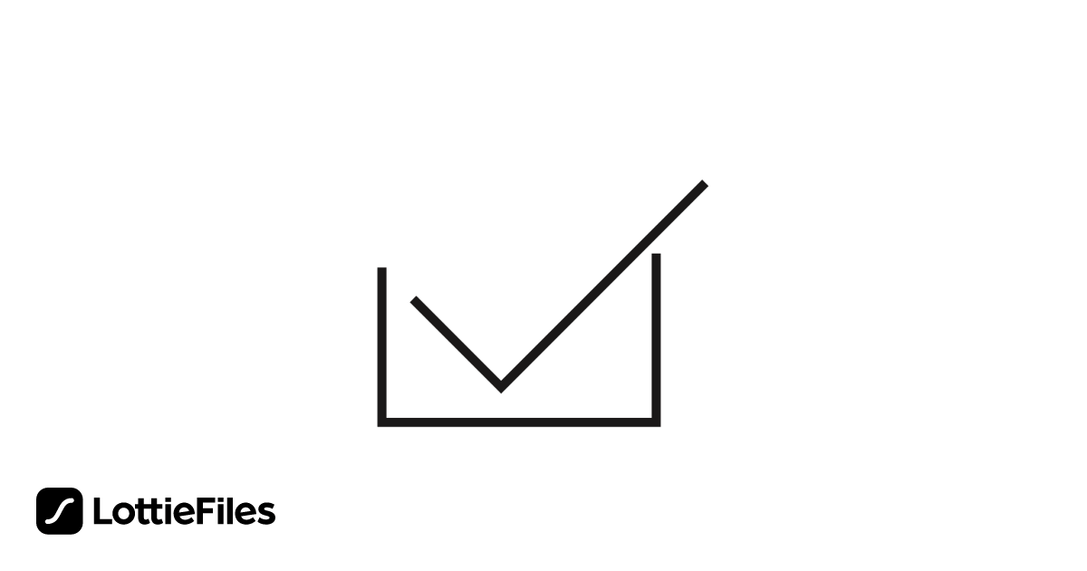 Free Right tick in box Animation by Yogesh Neware | LottieFiles