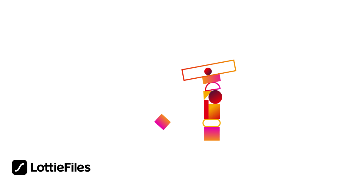 Free Stacking shapes animation Animation by Abdul Latif | LottieFiles