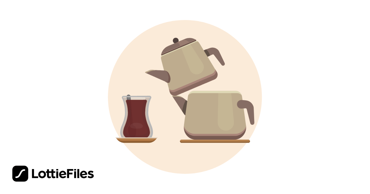 Free Tea time Animation by muhammet dikmen | LottieFiles