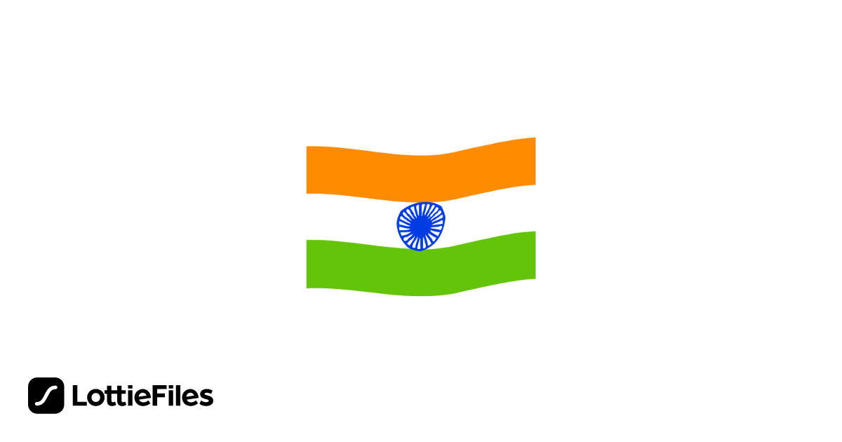 Free Indian Flag Animation by Shubh Dubey | LottieFiles