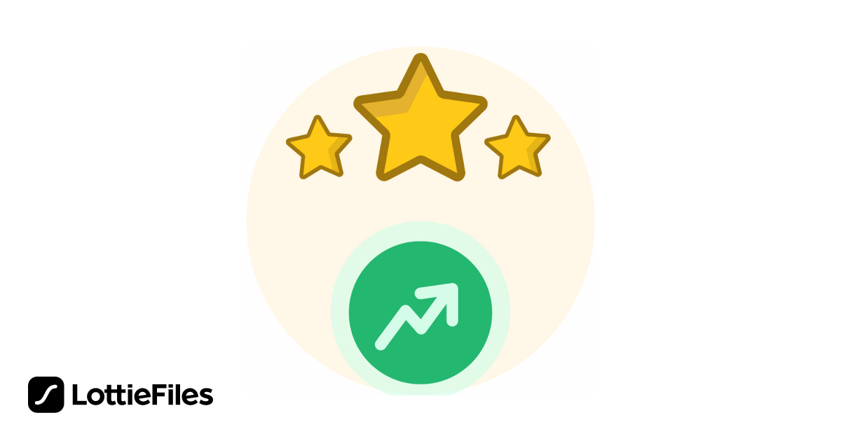 Free star xp points increase Animation by Himanshu Bhardwaj | LottieFiles