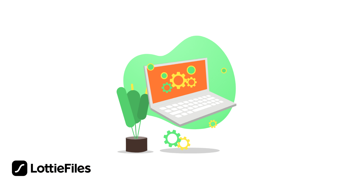 Animación gratuita de Loading or Settings de Asim Das | LottieFiles