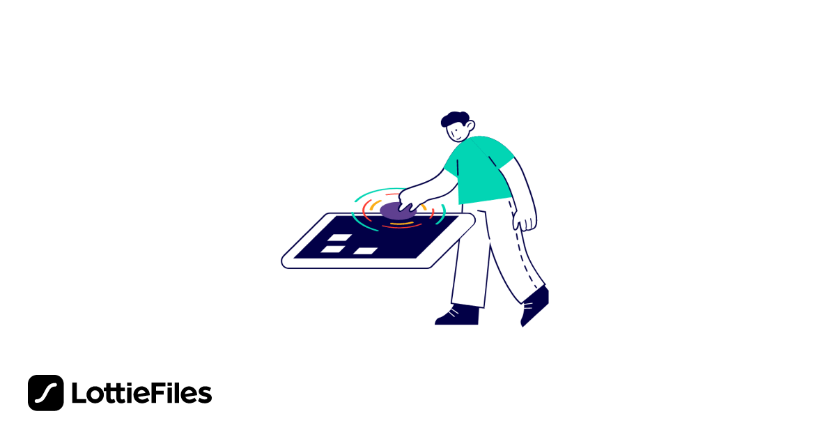 Free boy touch tablet Animation by ramy ali | LottieFiles