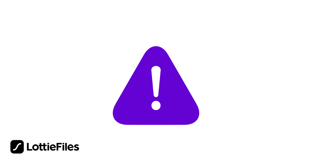 Free alert ! Animation by Pablo Danielli | LottieFiles