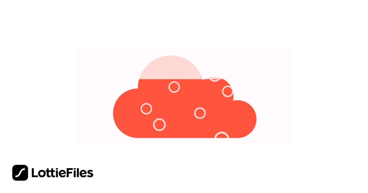 Free Cloud loading bubbles animation Animation by Sarib Graphy ...