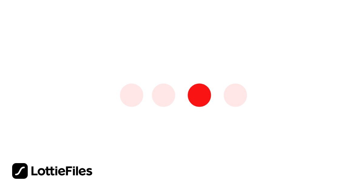 Free Bubble Page Indicator Animation by Rangarajan Ragunathan | LottieFiles