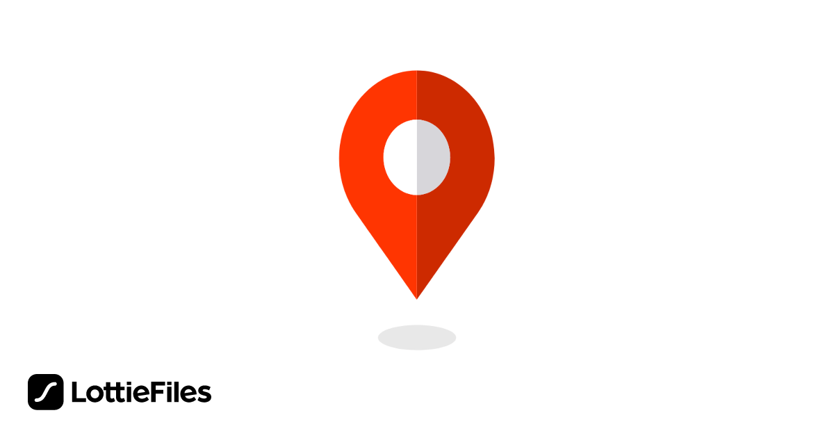Free Red Location Indicator Animation Animation By Mehdi Mirzaie