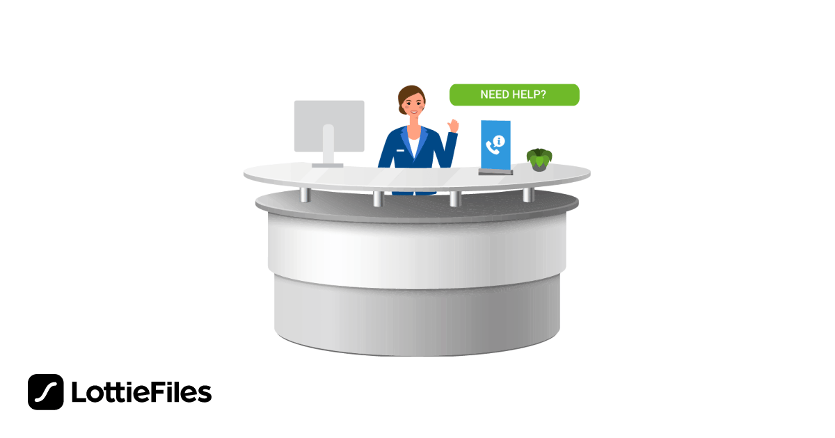 Free reception-eng Animation by Lisa Mondonico | LottieFiles