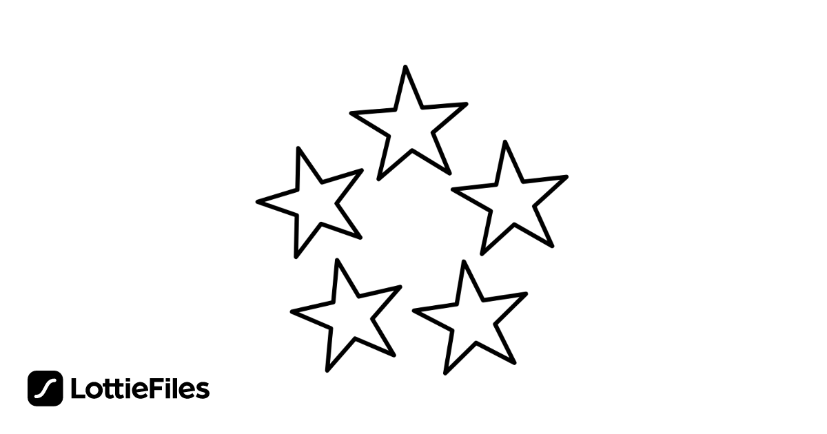 Free 5 Stars Animation by Nick | LottieFiles