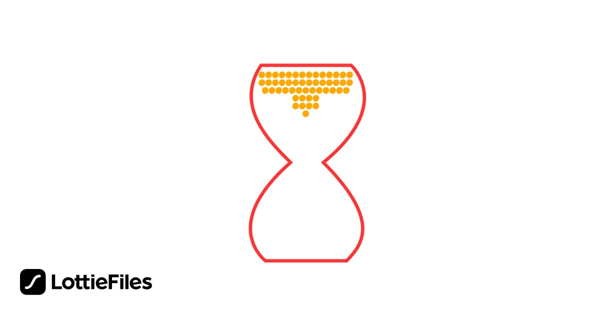 Free Sand Clock loading Animation by junaid khatri | LottieFiles