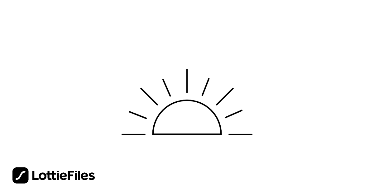 Free Sunshine Animation by Nick | LottieFiles