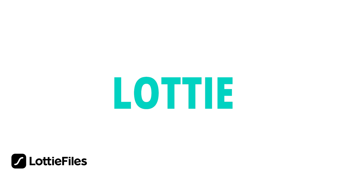 Free Lottie typography animation Animation by Abdul Latif | LottieFiles