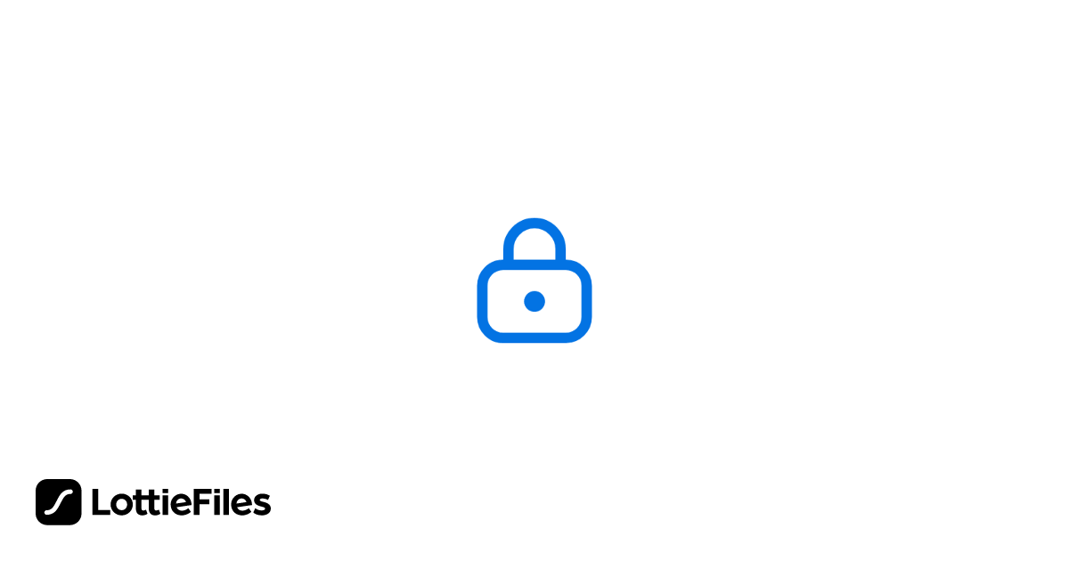 Free Bank Lock Animation by Smit Mistry | LottieFiles