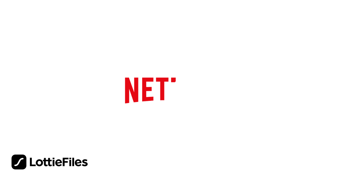 Free Netflix Logo Animation by Brian Karungani | LottieFiles
