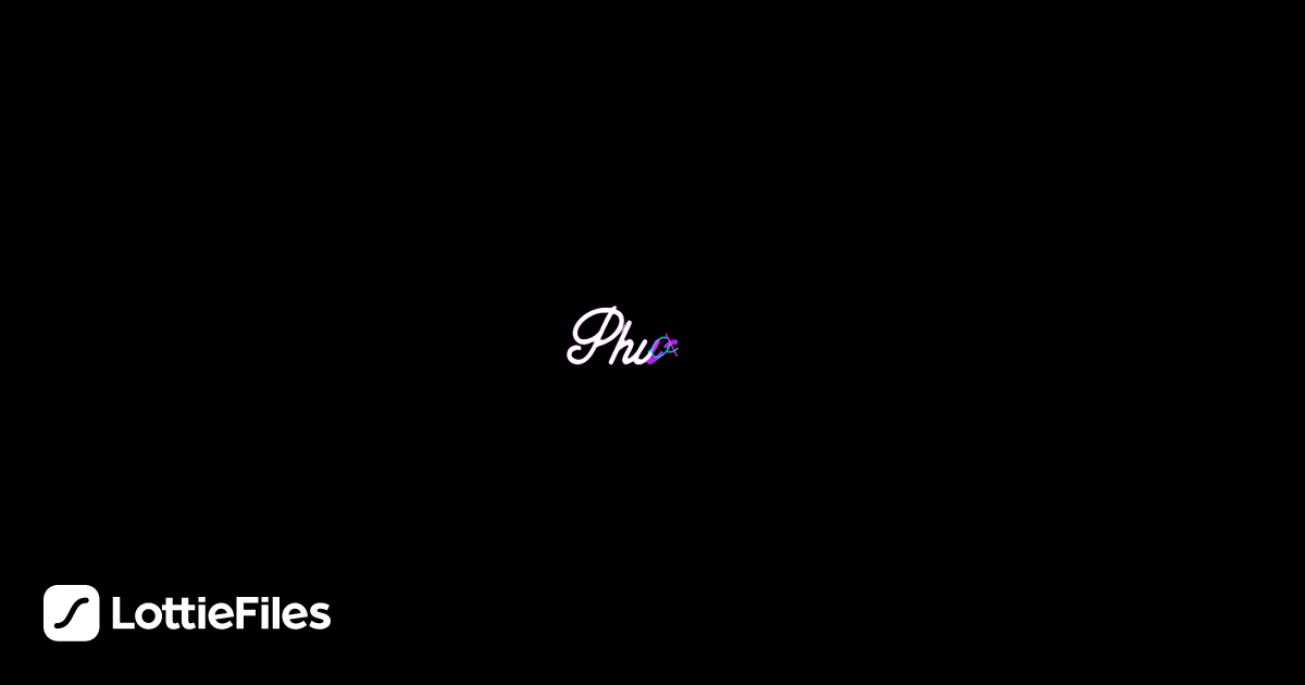 Free Text logo animation Animation by Ngoc Phuong | LottieFiles