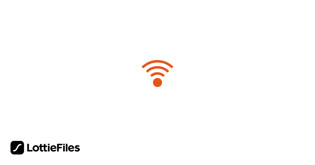Free WiFi Animation by Gordon DG | LottieFiles