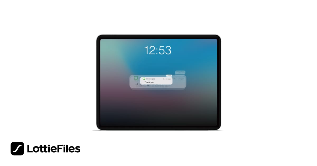 Free Ipad Animation by Lucia Smith | LottieFiles