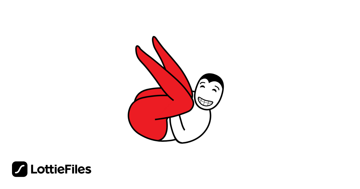 Free Acrobat laugh Animation by Anna Shatki | LottieFiles