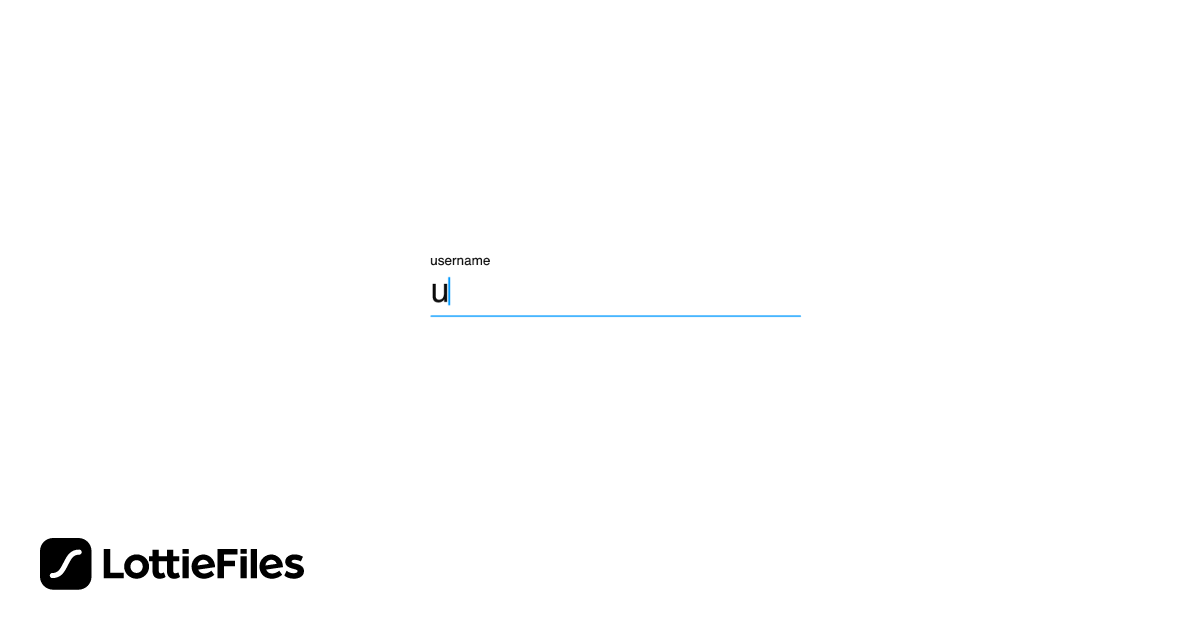 Free text input transparent Animation by Rohit Kumar | LottieFiles