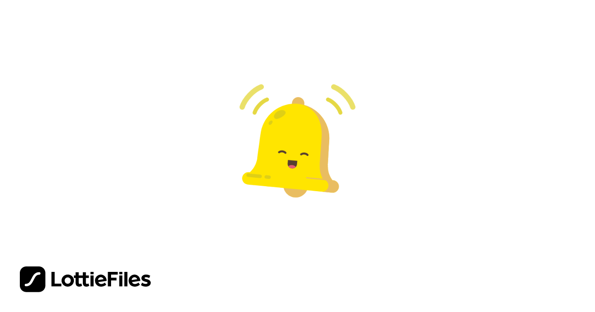 Free Bell Alert Animation by Sangram Bandsode | LottieFiles