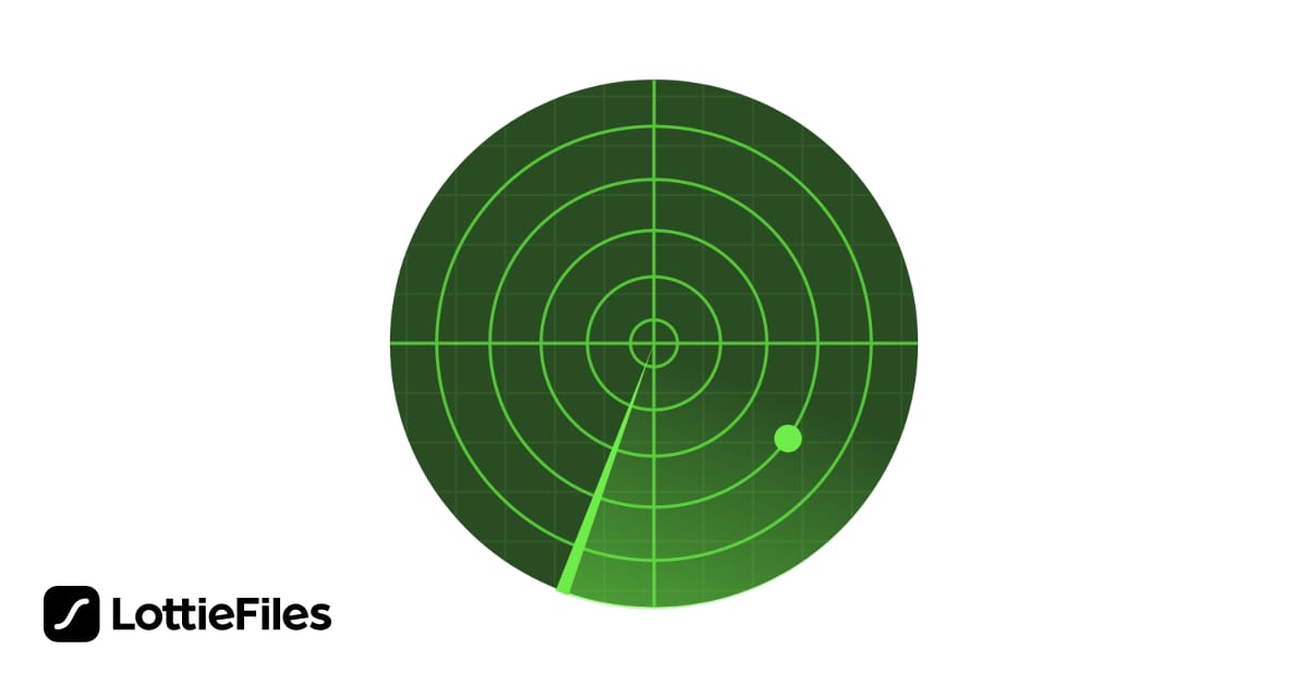 Free Sonar / Radar Animation by MD Abdur Rahim | LottieFiles
