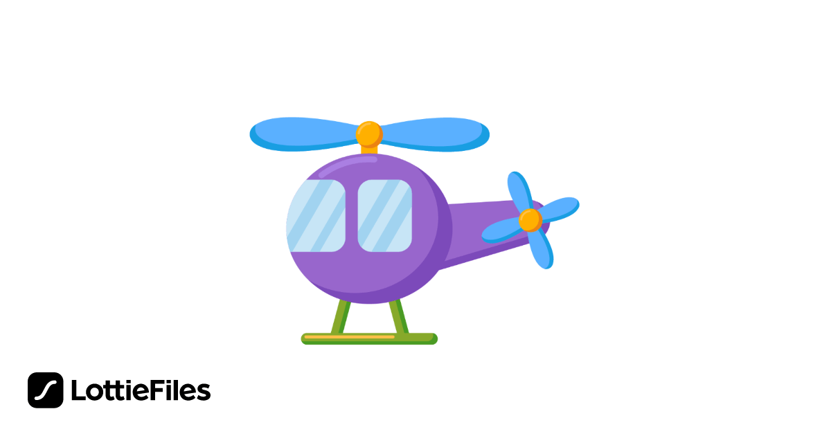 Free helicopter Animation by Gotto Studio | LottieFiles