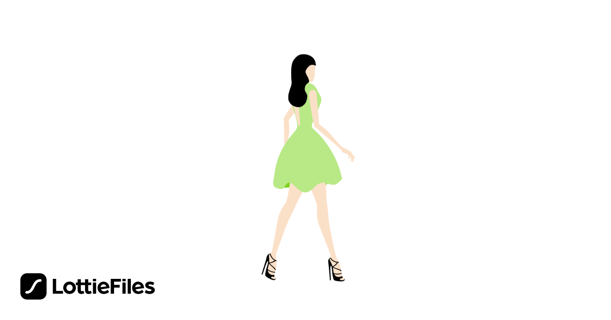 Free Fashion Runway Animation by Sue | LottieFiles