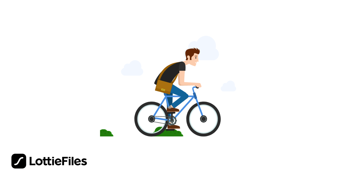 Free Running Cycle Animation by Ishtiaq Ahmed | LottieFiles