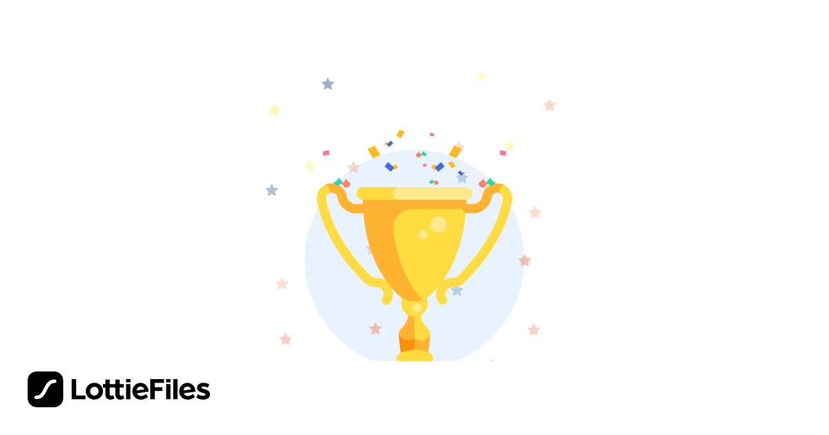 Free Trophy Winner Animation by Ronit Paul | LottieFiles