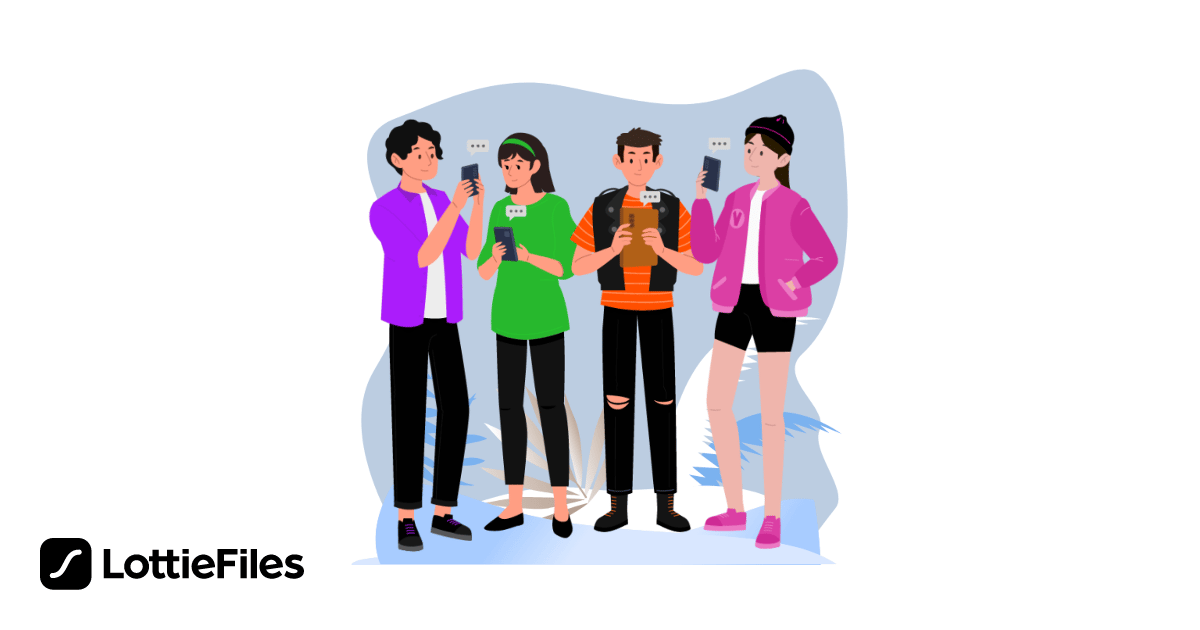 Free Message Seen Character Animation by techwarroirs | LottieFiles