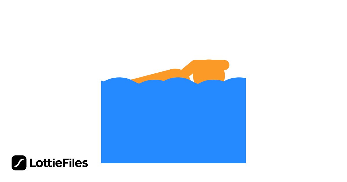 Free Swimming Animation Animation by Amos Gyamfi | LottieFiles