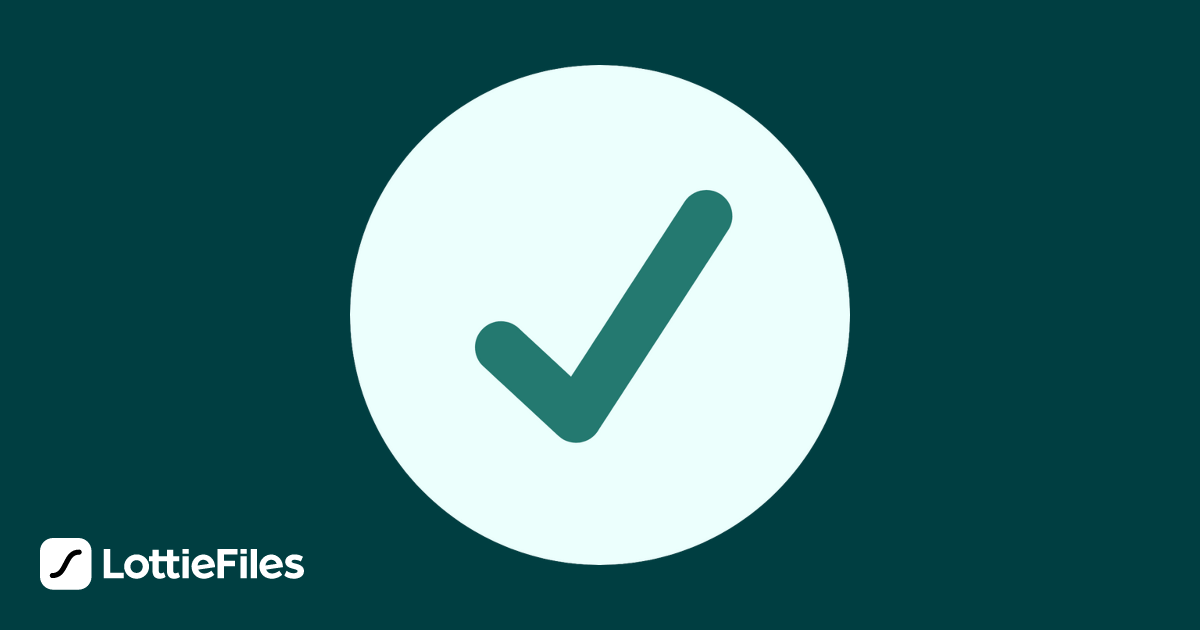 Free check Animation by בועז - Boaz | LottieFiles