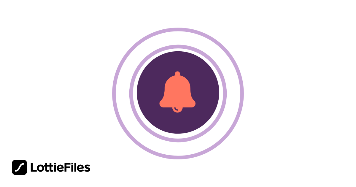 Free bell Animation by Nerea | LottieFiles