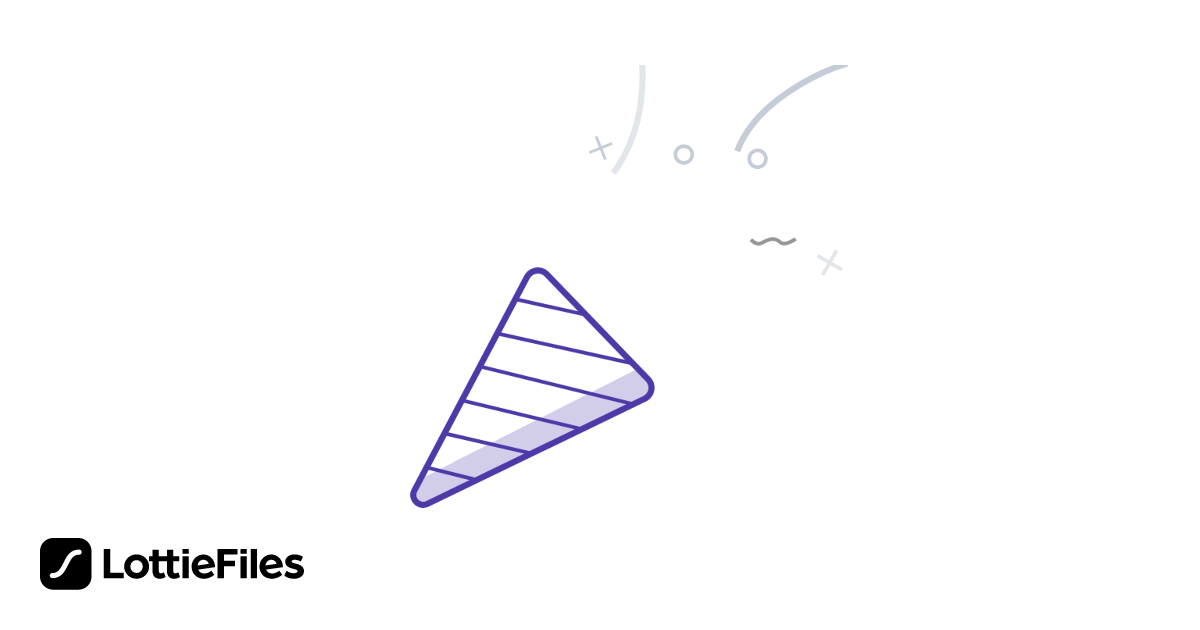 Free Confetti cannon Animation by Tommy Wakeham | LottieFiles