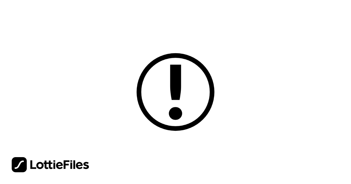 Free Alert 02 Animation by Alexandre Breton | LottieFiles