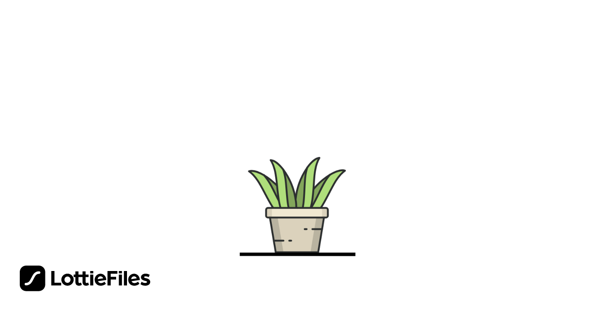 Free Flower pot Animation by Tracy Duong | LottieFiles