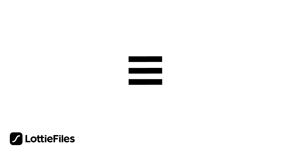 Free Menu-Cancel Animation Animation by Varsha Shah | LottieFiles