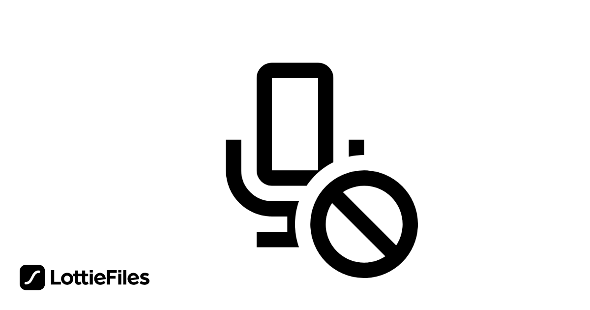 Free Block mic Animation by LottieJSON | LottieFiles