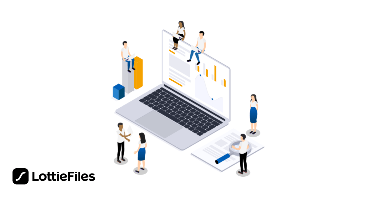 Free data analysis Animation by Maximilian Hopf | LottieFiles